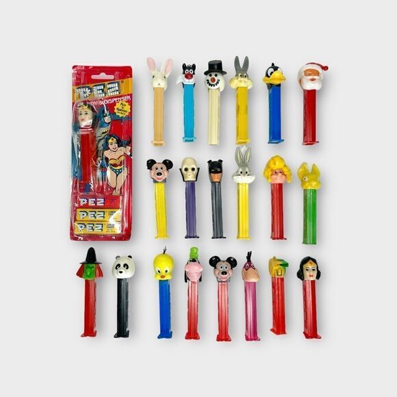 PEZ | Other | Vtg 7s 80s 90s Lot Of 2 Pez Dispenserscandy Disney Looney Tunes Superhero | Poshmark